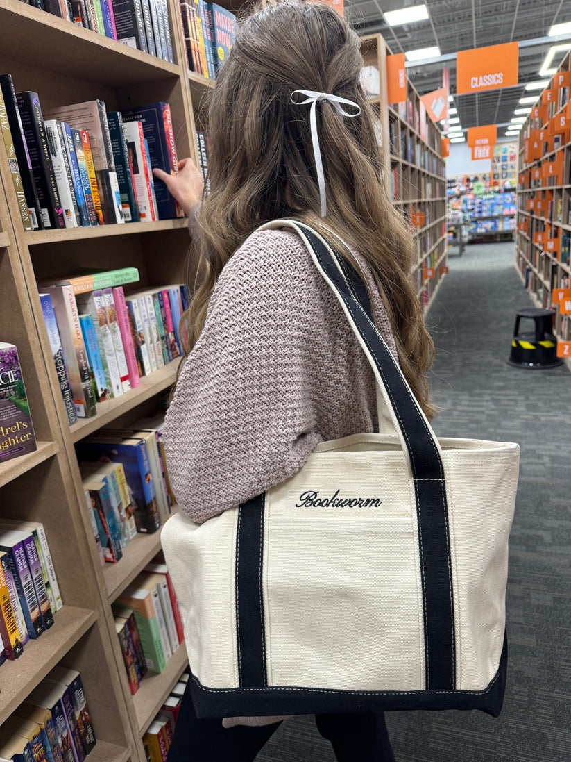 Bookworm Book Bag – The Bookish Belle